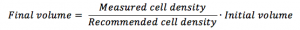 Hemocytometer calculation • Hemocytometer
